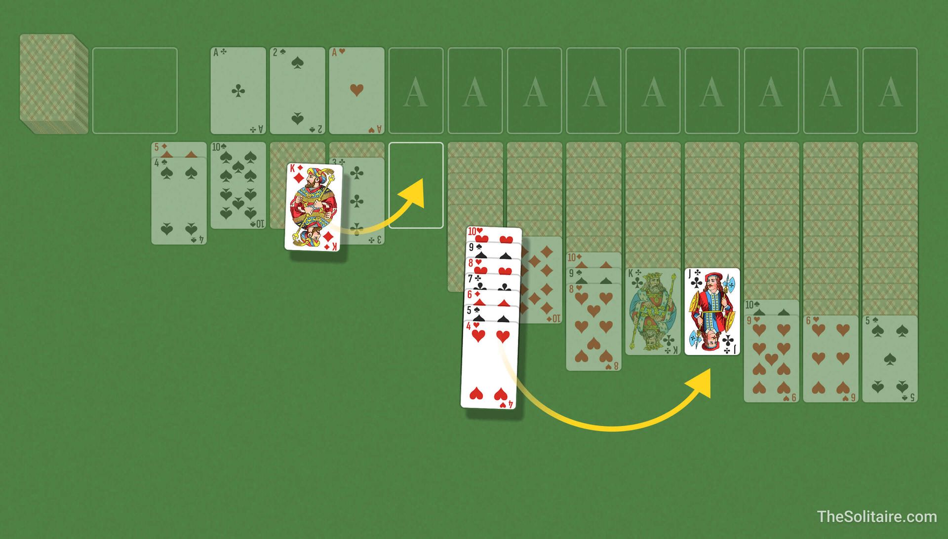 Triple Solitaire Turn 3 – Play Free Online – TheSolitaire