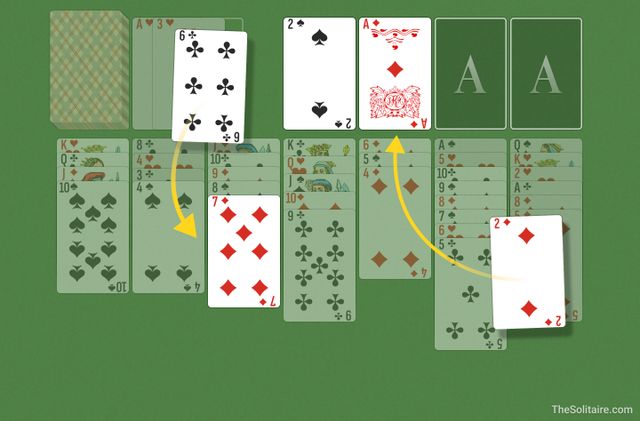Solitaire 3 cartes (face visible) — Jouez en ligne gratuitement